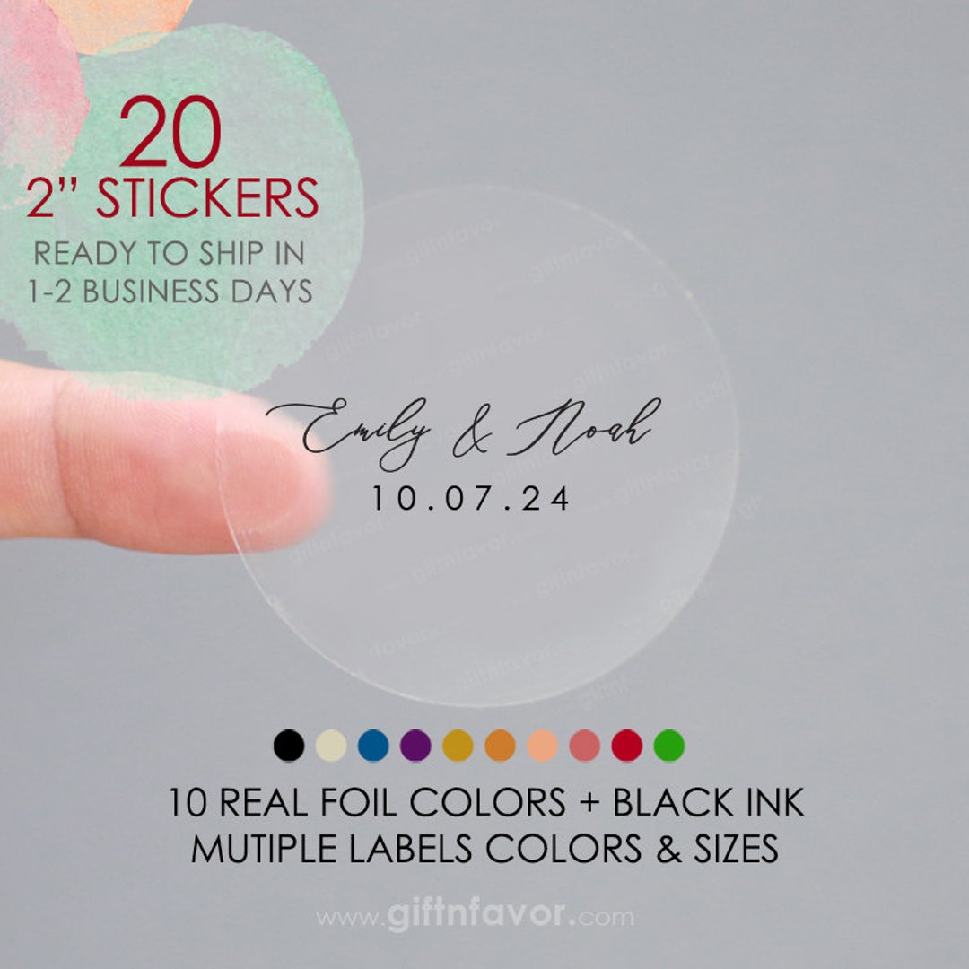 Wedding Favor Stickers,personalized Wedding Favor Stickers,custom ...