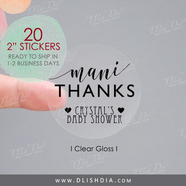 Mani Thanks - Etsy