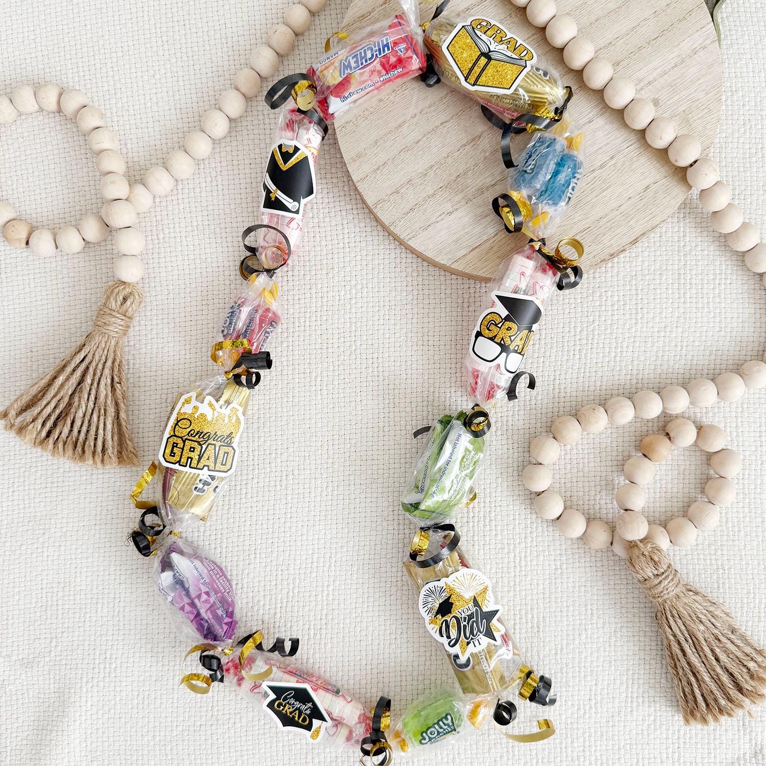 Graduation Candy Lei,graduation Candy Necklace,grad Candy Lei,class of ...