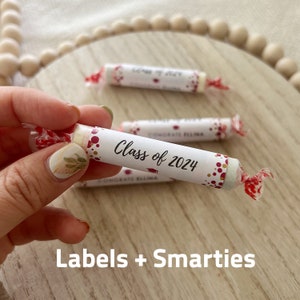 40 Smartie Diplomas Favors,graduation Party Favors,graduation Favors ...