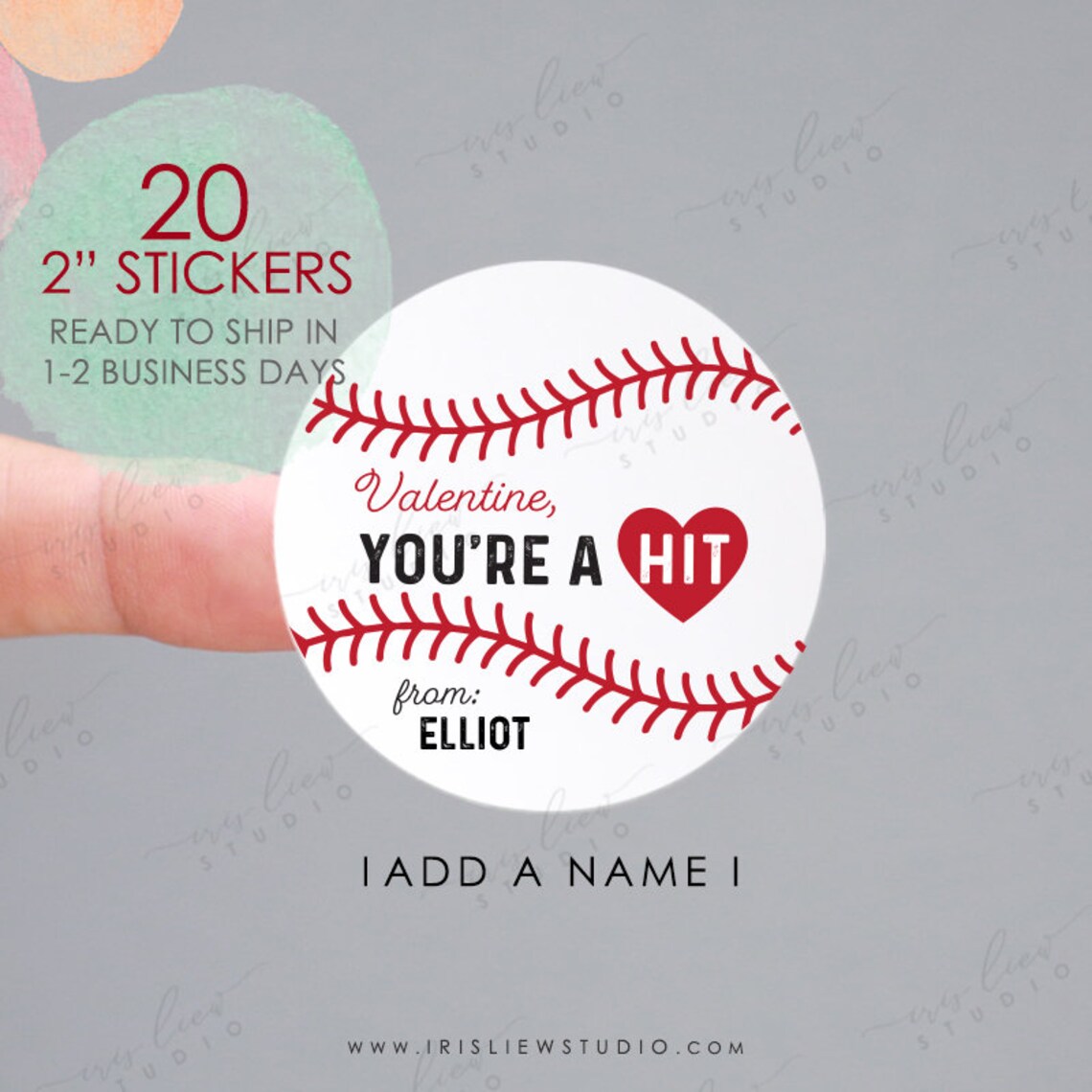 You're A Hit Stickerslollipop Labelpersonalized - Etsy