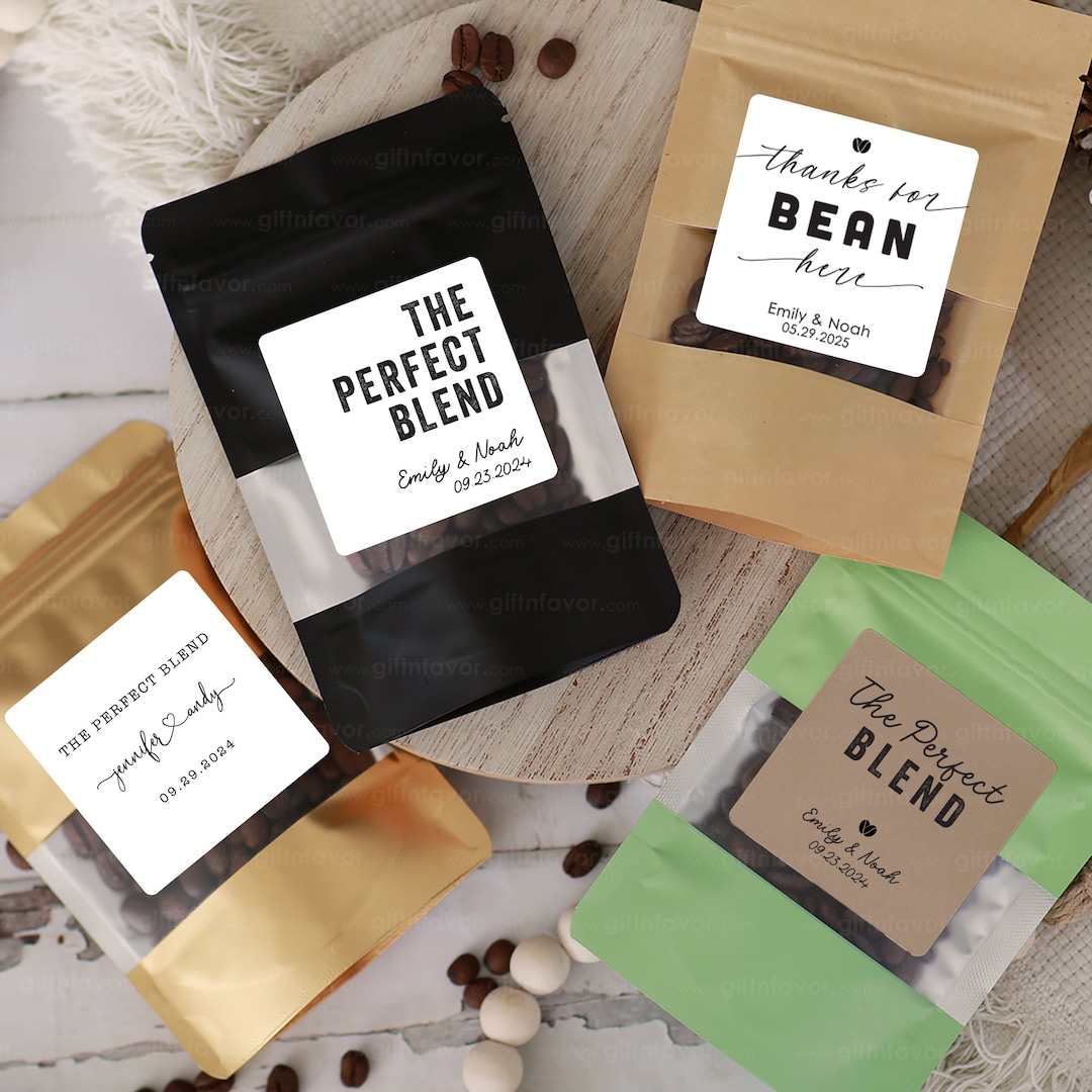 24 Pcs the Perfect Blend Coffee Bags,thanks for Bean Here Bags ...