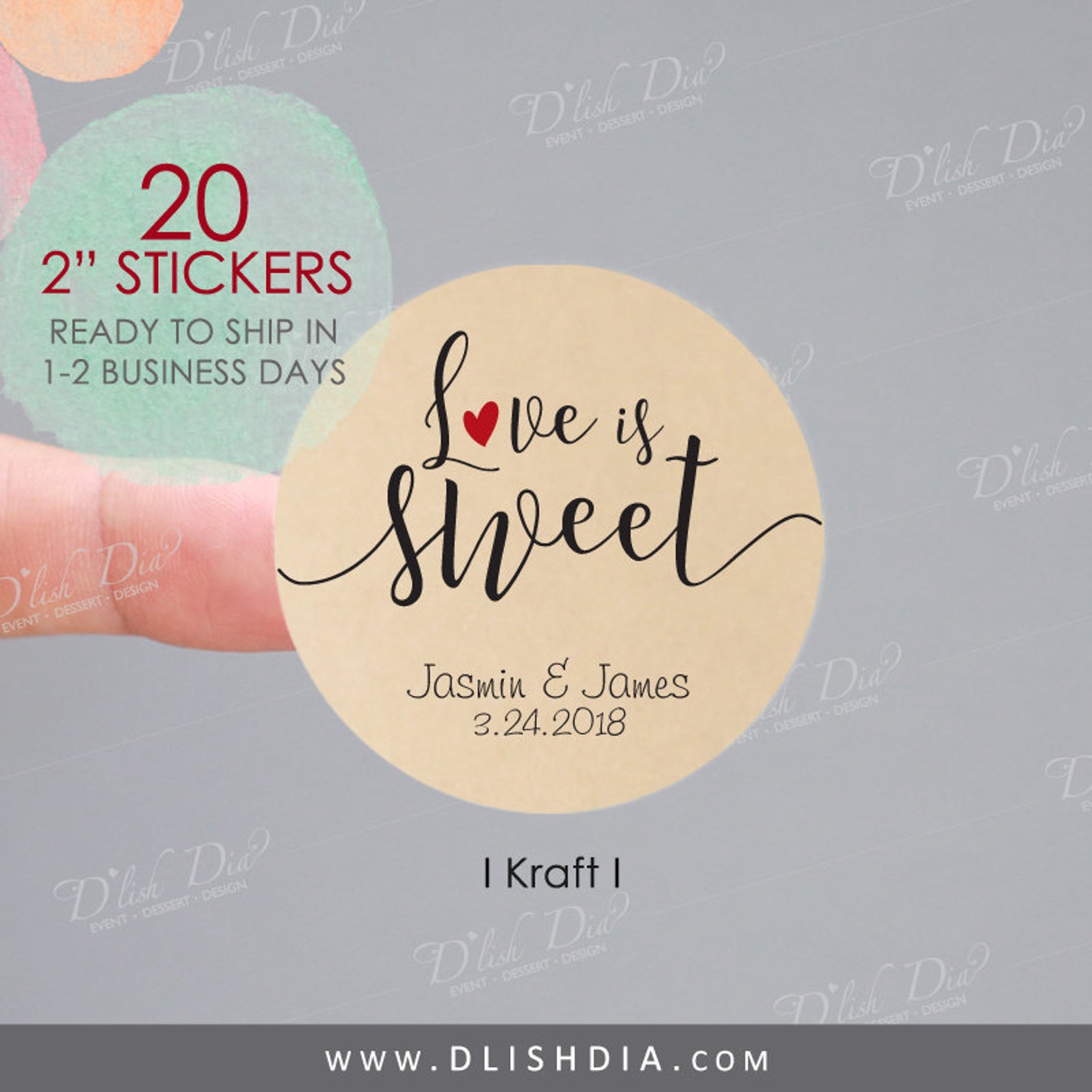Love is Sweet Stickerswedding Favor Stickerswedding Candy - Etsy