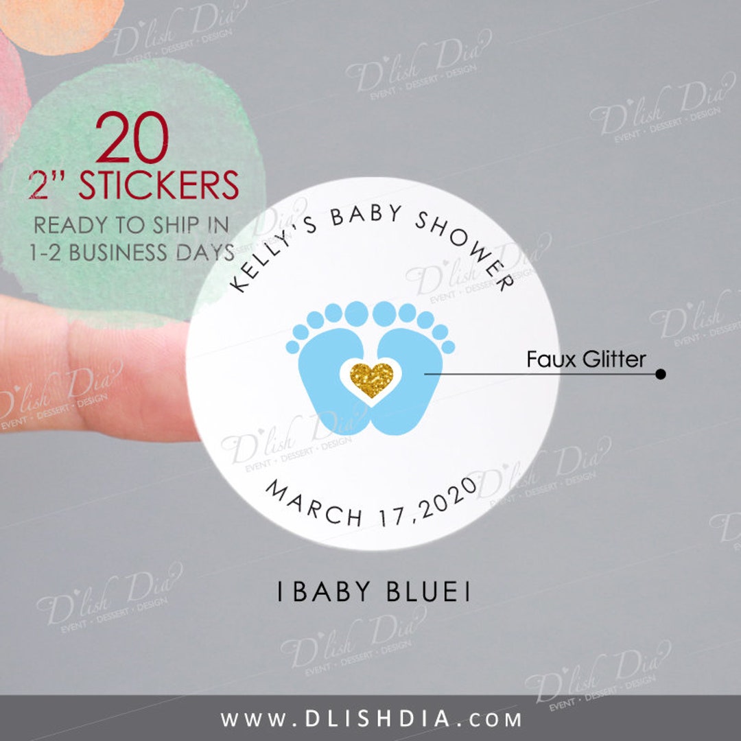 Baby Shower Favor Stickers,baby Shower Favor Labels,baby Shower Favors ...