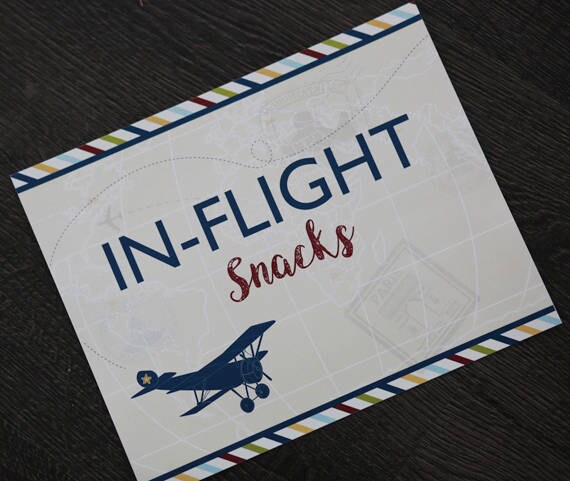 Time Flies Signairplane Party Signsairplane Party | Etsy