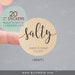 Sweet and Salty Wedding Favor Stickers,10 Sweet/10 Salty Favor Labels ...