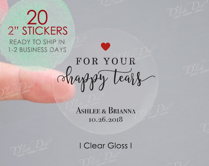For Your Happy Tears Stickers Happy Tears Labels Tissue Box Label Tears ...