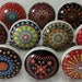 Ornated Red Ceramic Door Handpainted Ceramic Door Knobs - Etsy