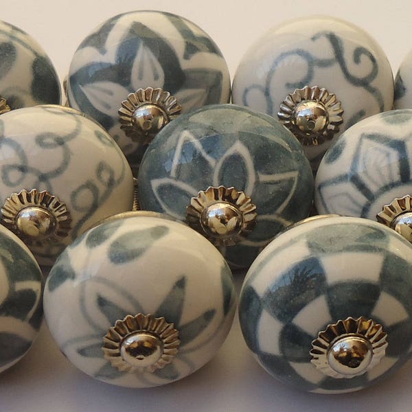 Ceramic Knobs - Etsy
