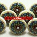 Multi Color Tree Design Ceramic Knobs Kitchen Cabinet Drawer Knobs Hardware Knobs Handmade Knobs ...