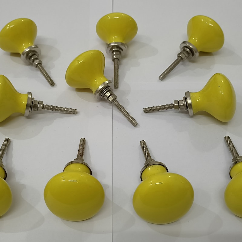 Yellow Knob - Etsy