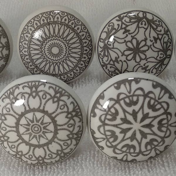 Ceramic Knobs - Etsy