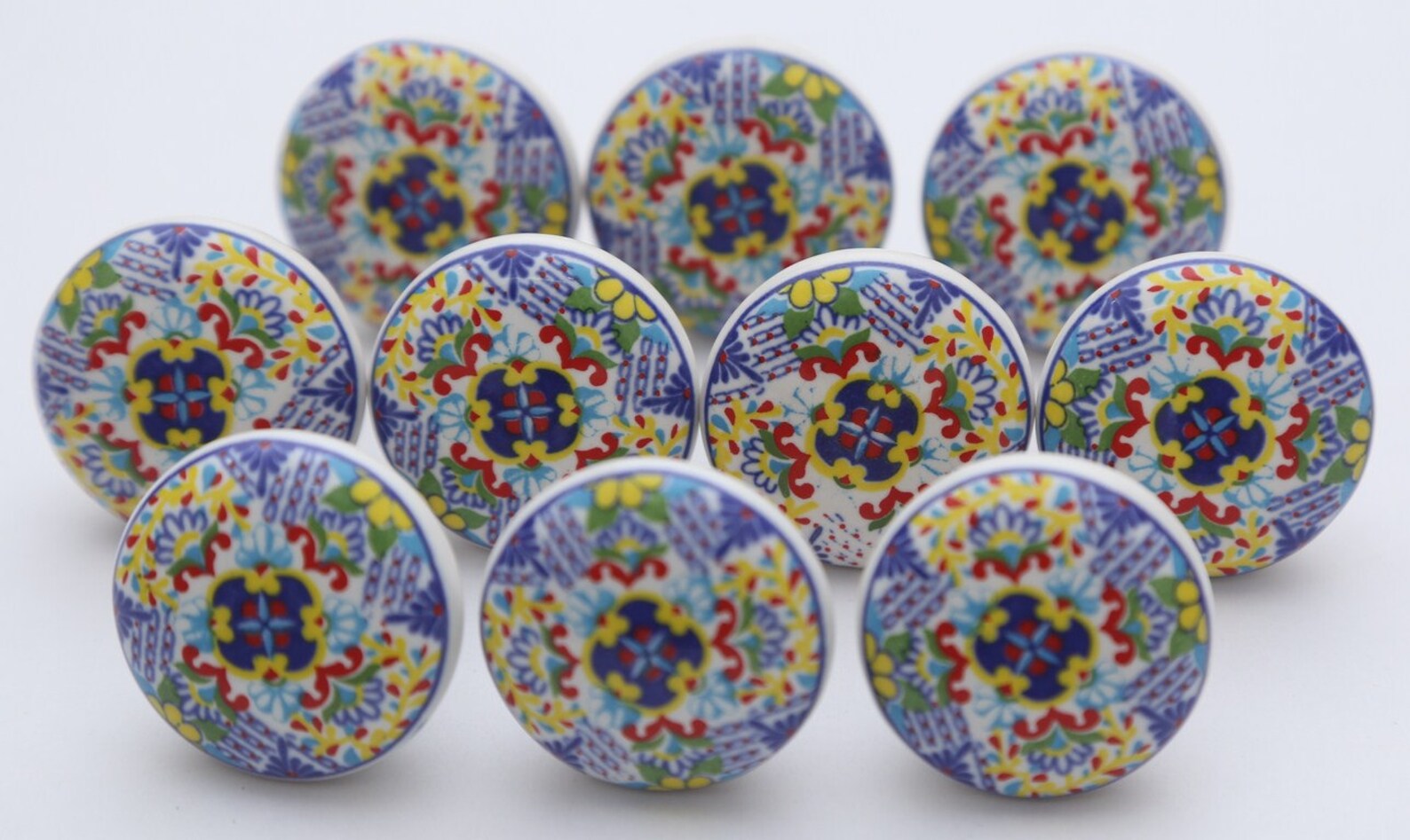 Beautiful Colorful Ceramic Knobs Ceramic Door Knobs Kitchen - Etsy
