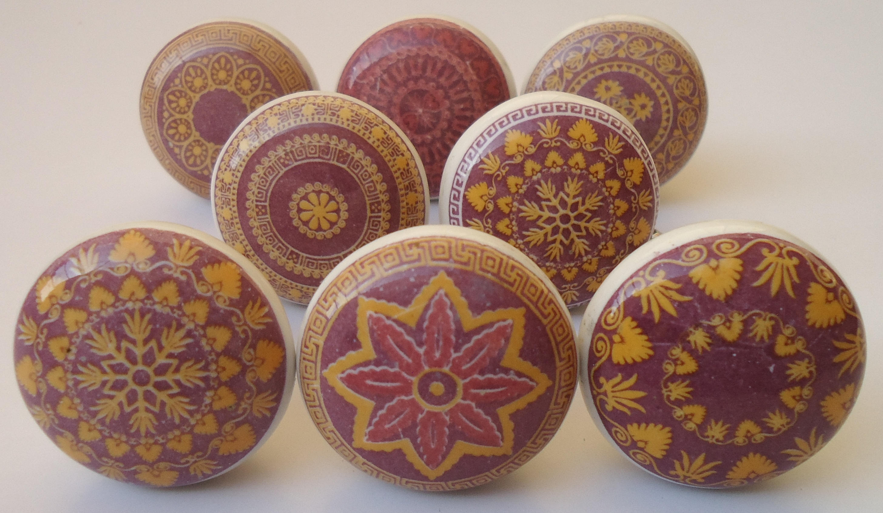 Stylish Design Ceramic Knobs Kitchen Cabinet Drawer Knobs | Etsy