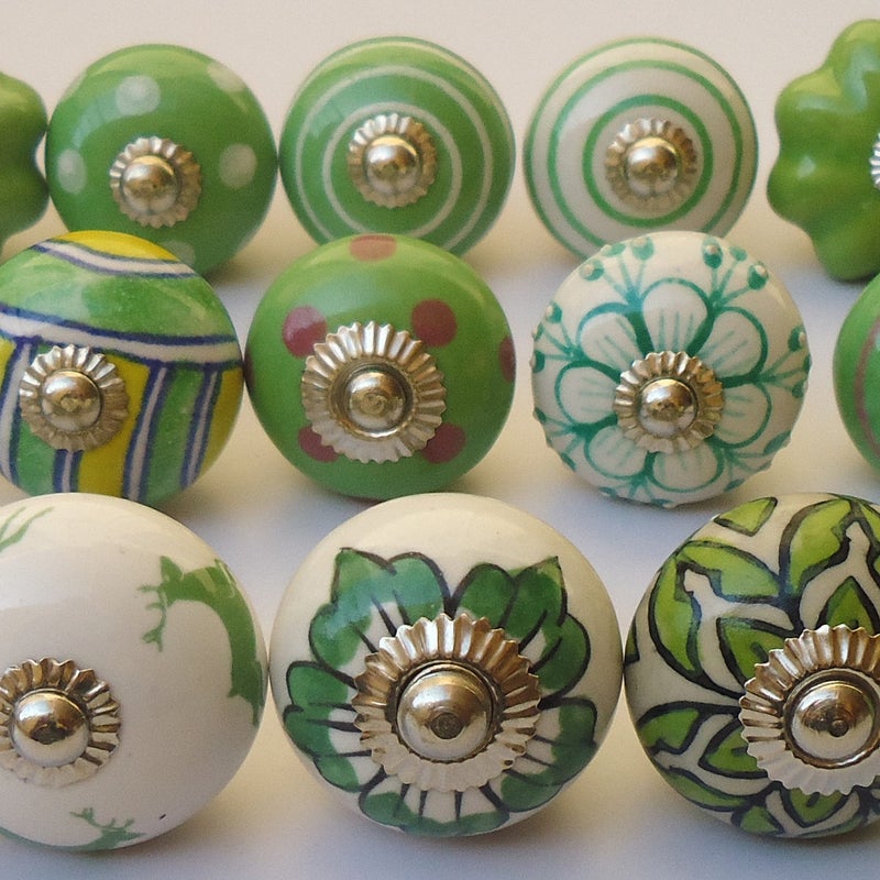 Hand Painted Knobs - Etsy