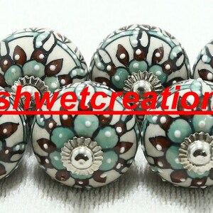 Multicolor Emboss Ceramic Knobs Kitchen Cabinet Drawer Knobs Cupboard Knobs Hardware Knobs ...