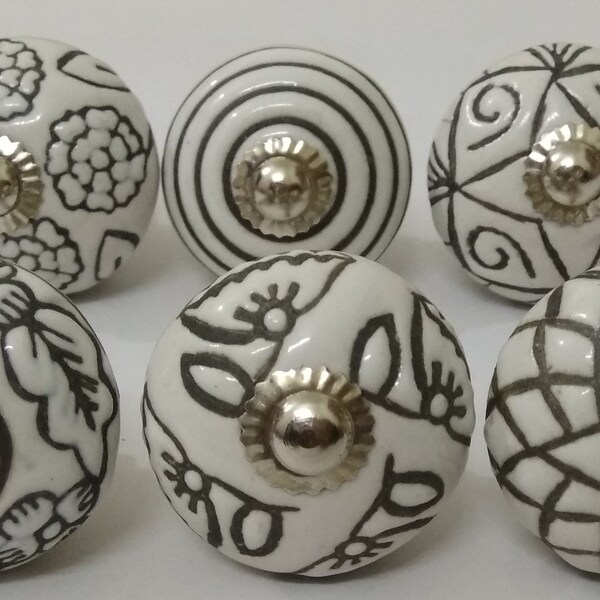 Ceramic Knobs - Etsy