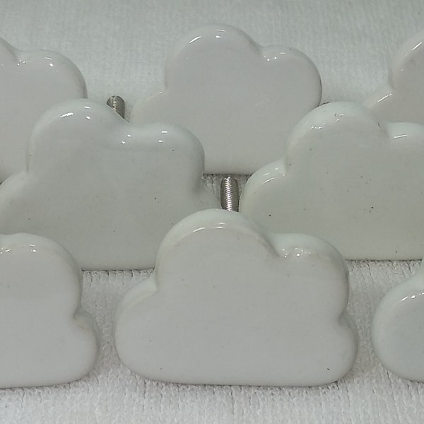 Ceramic Knobs Cloud - Etsy