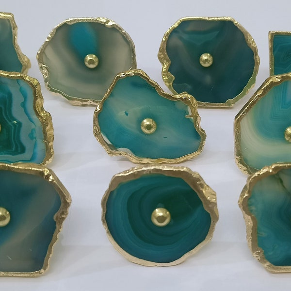 Agate Drawer Pulls - Etsy