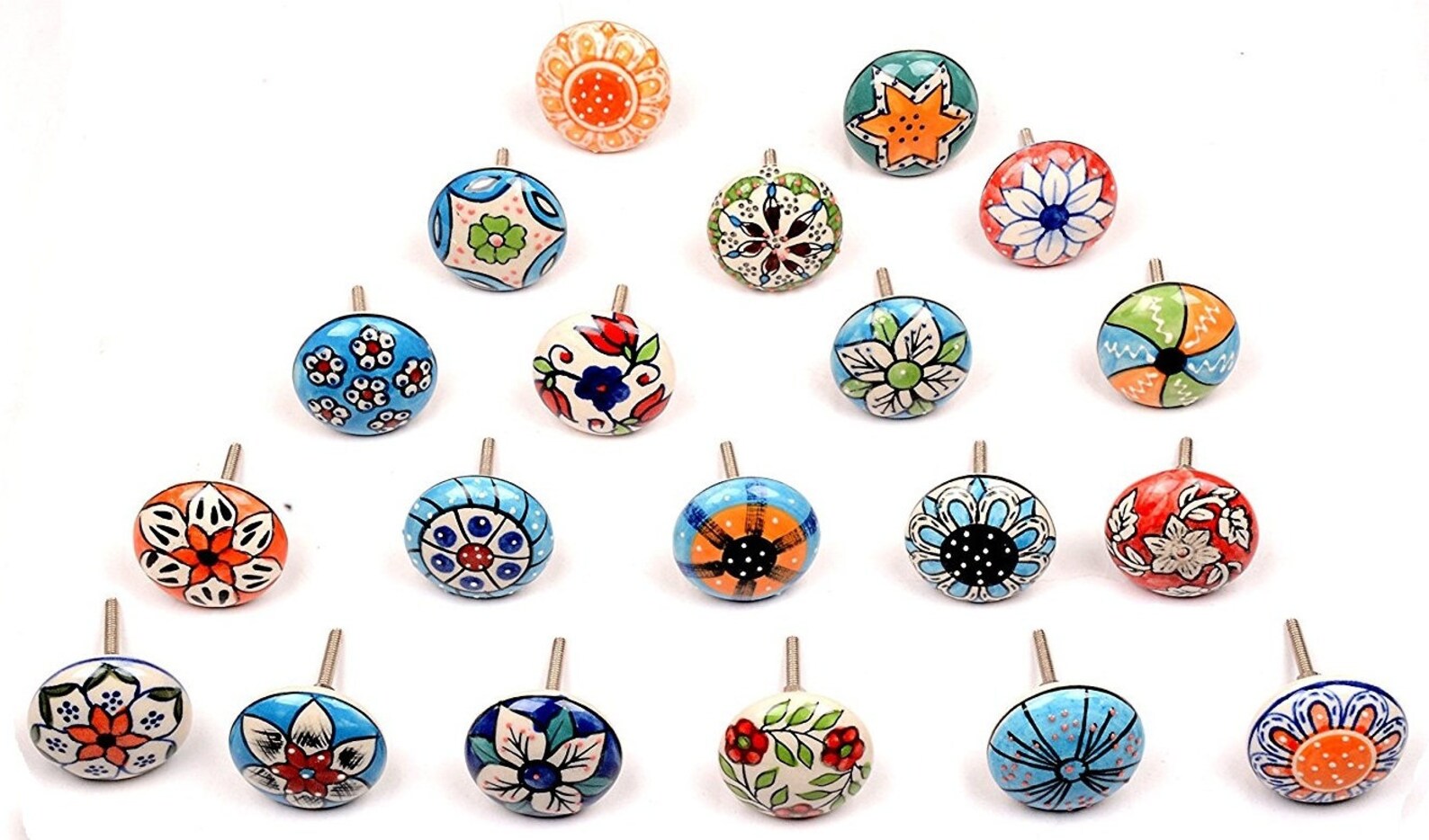 Multicolor Multidesign Assorted Ceramic Knobs Ceramic Door - Etsy
