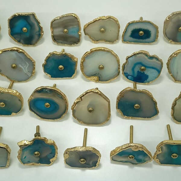 Stone Drawer Pulls - Etsy