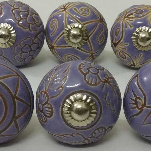 Ceramic Drawer Pulls - Etsy