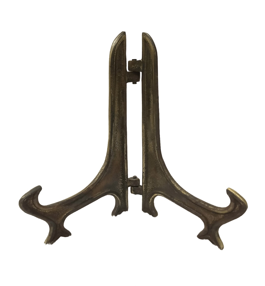Vintage Brass Book Stand Book Holder Display Stand Art Stand Easel ...