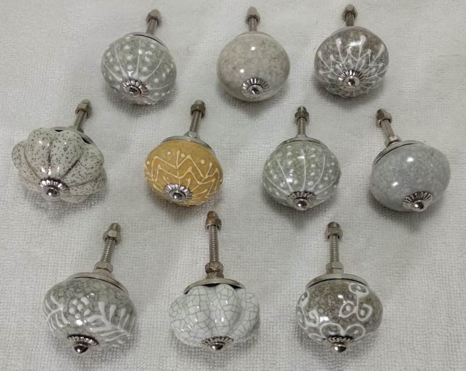 Ceramic Knobs Handpainted Kitchen Cabinet Drawer Knobs Ceramic - Etsy