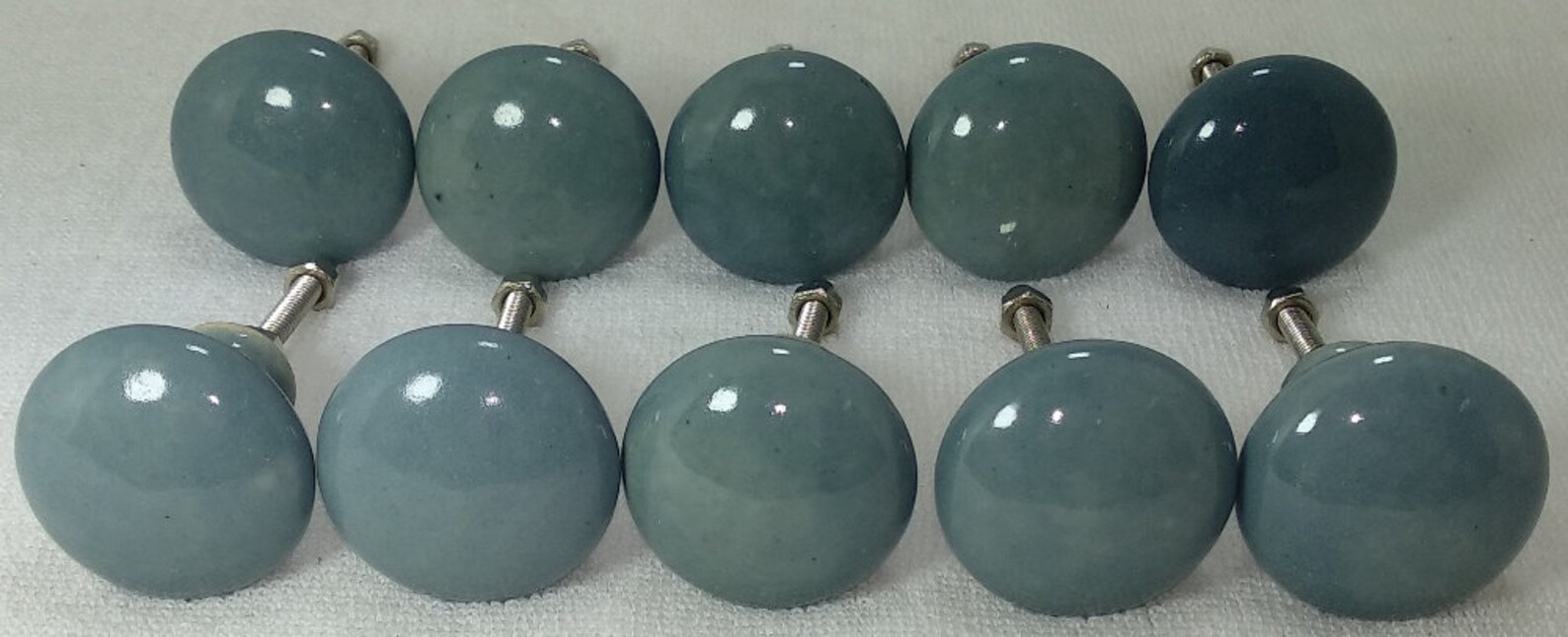 Grey Color Vintage Ceramic Knobs Kitchen Cabinet Knobs Drawer - Etsy