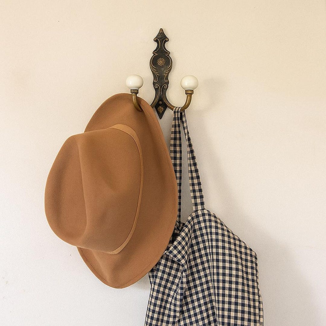 Handmade Ceramic Iron Decorative Wall Hooks Wall Hooks Coat Rack Wall ...