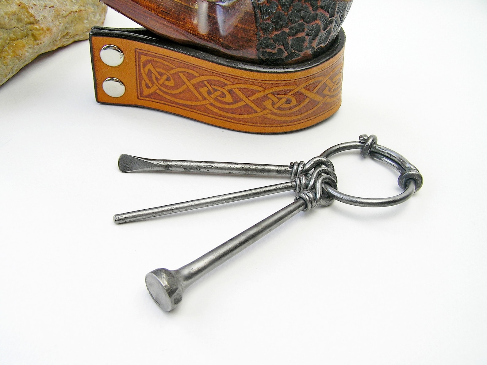 Leather Stand for Smoking Pipe With Cleaning Pipe Tools - Etsy