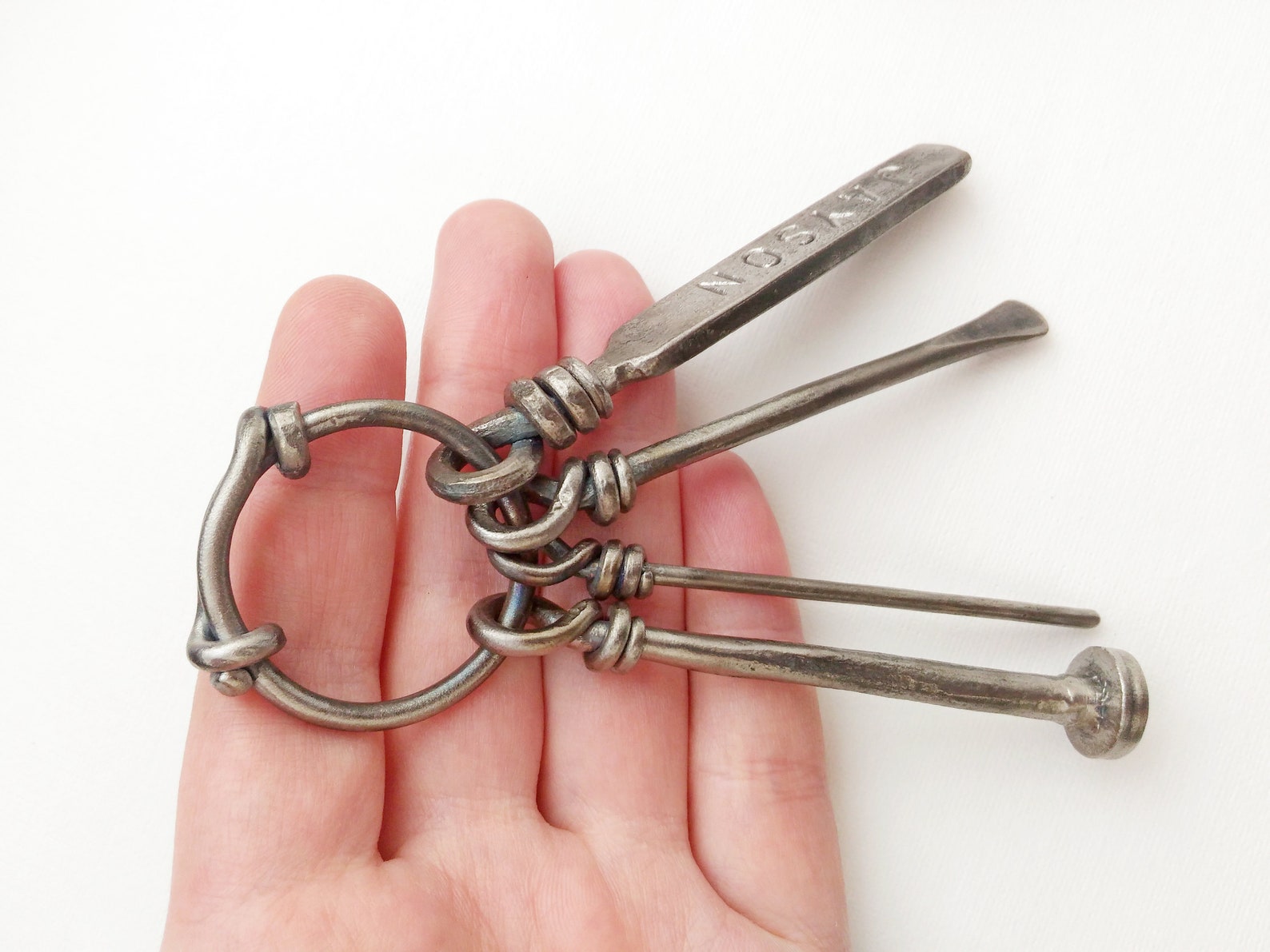 Personalized Forged Tamper and Cleaning Smoking Pipe Tools - Etsy