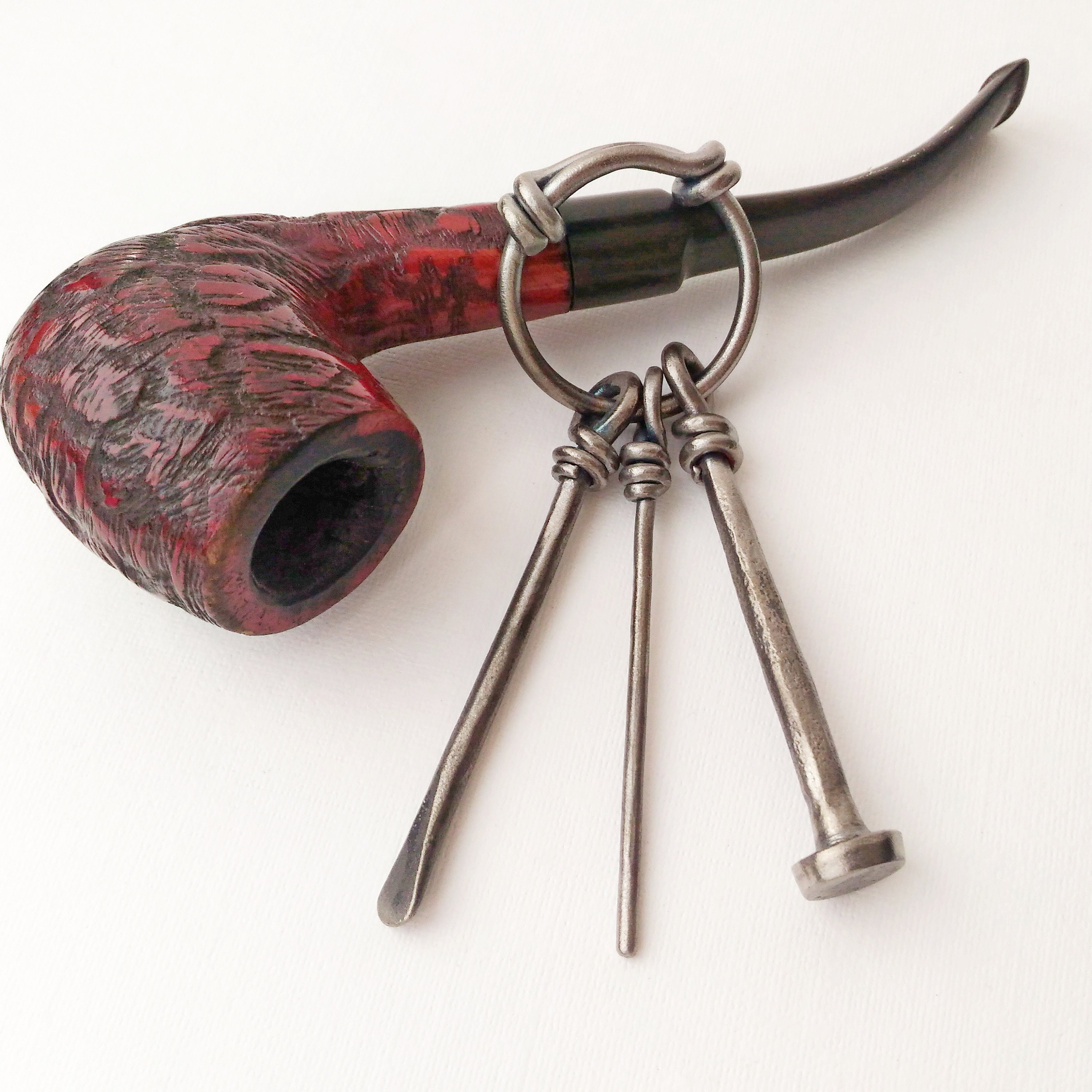 Forged Smoking Pipe Tool Pick Reamer Tamper Road Set Tobacco - Etsy UK