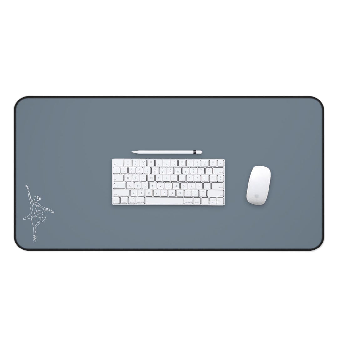 Artful Desk Mat Ballet Aesthetic Desk Mat Line Art Deskmate Fashionable ...
