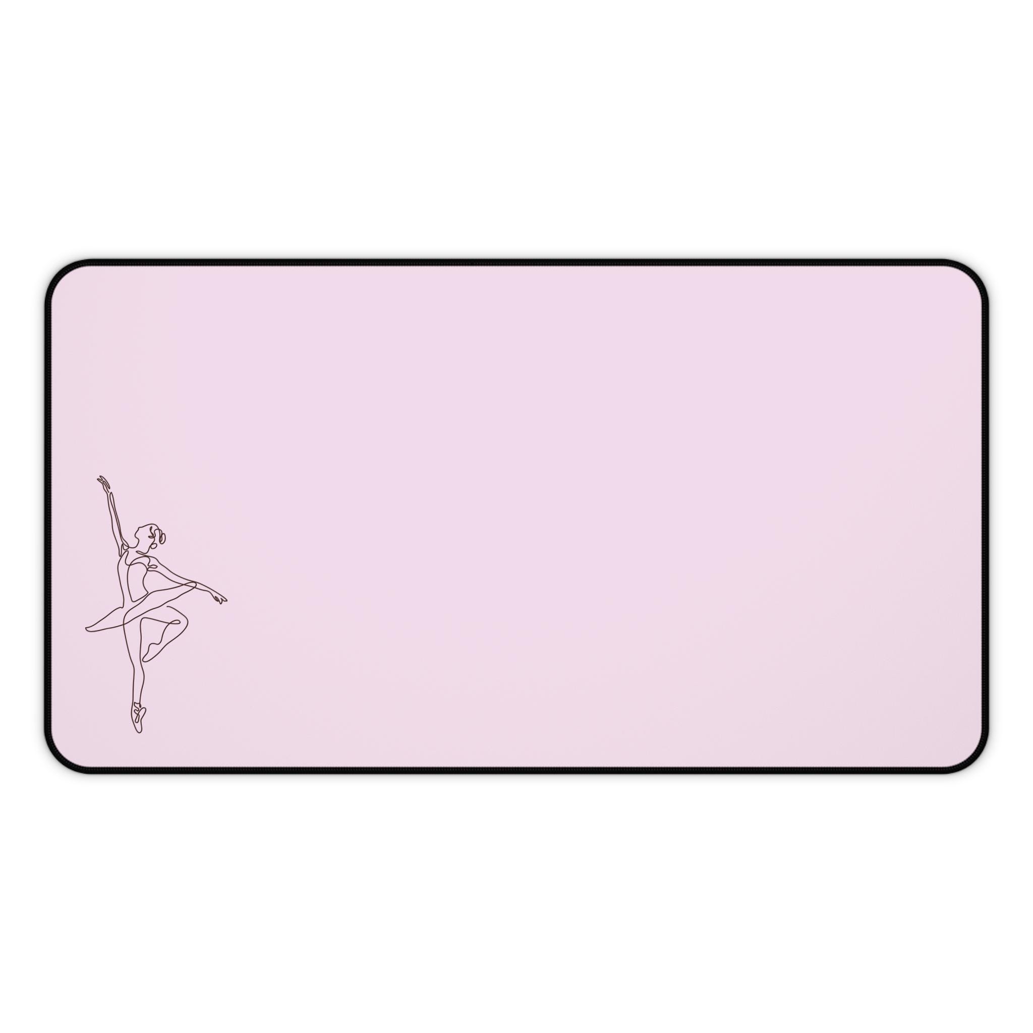 Artful Desk Mat Ballet Aesthetic Desk Mat Line Art Deskmate Fashionable ...