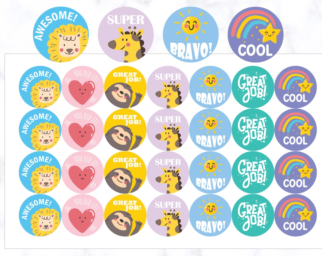Good Job Stickers | School Stickers | Teachers Stickers | Teacher ...