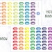 Mini Steps Tracker Planner Stickers | Steps Tracker Stickers | Workout ...