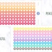 112 AM PM Round Stickers | AM Routine Planner Stickers | Am Pm Planner ...