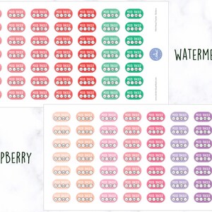 Mini Mood Tracker Planner Stickers | Mood Stickers | Mood Tracking ...