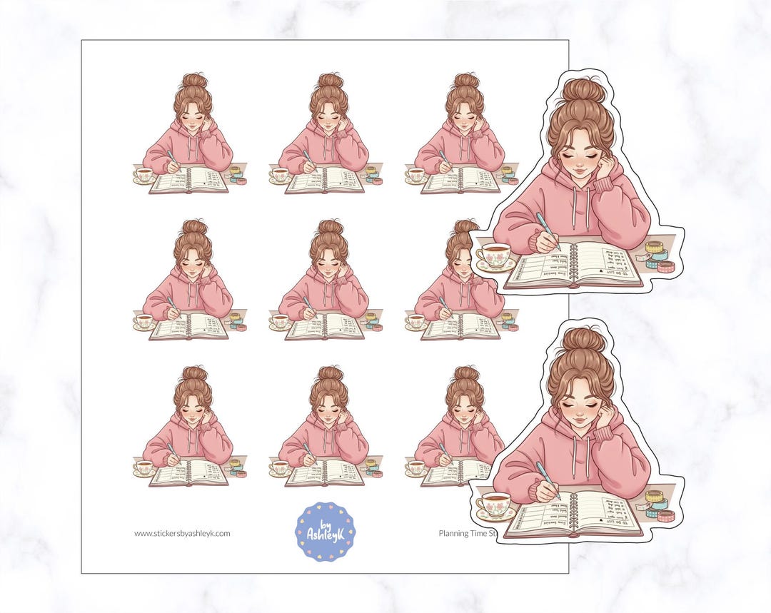 Planning Time Stickers | Planning Girl Stickers | Let's Plan Stickers ...