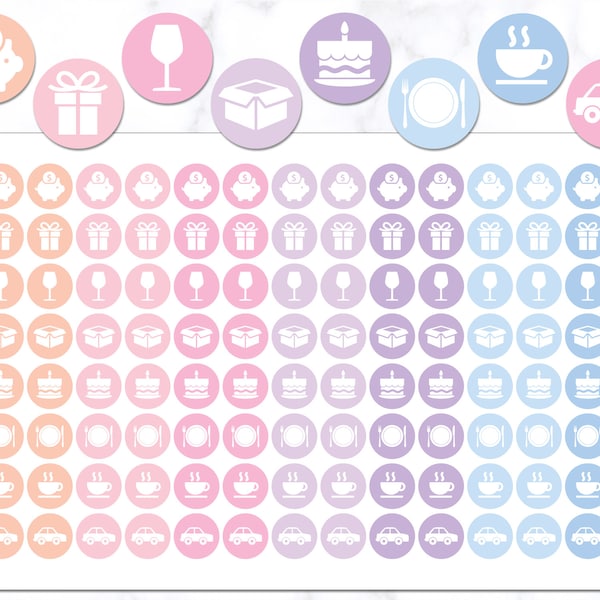 Event Stickers - Etsy