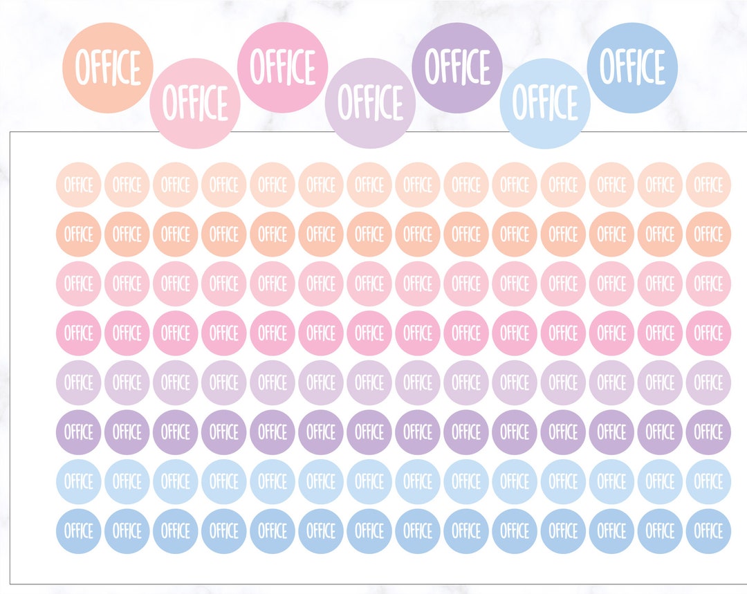 Office Stickers | Office Planner Stickers | Work Planner Stickers ...