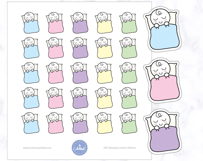 Zzz Emoji Sticker | Sleeping Z's Sticker | Fun Sticker Decorations ...