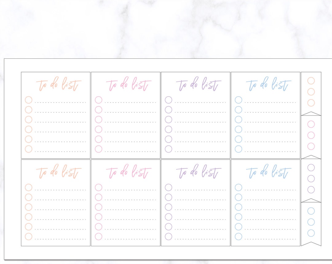 To Do List Stickers | to Do List Planner Stickers | Journal Stickers ...