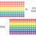 112 AM PM Round Stickers | AM Routine Planner Stickers | Am Pm Planner ...