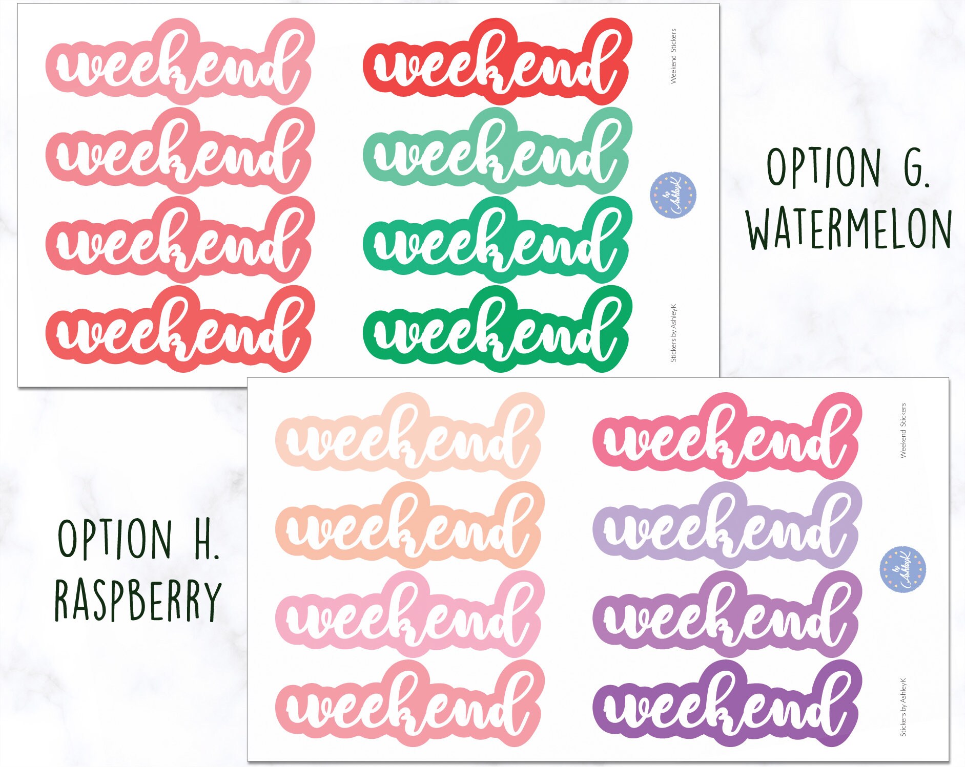 Weekend Stickers | Weekend Planner Stickers | Journal Stickers | Diary ...