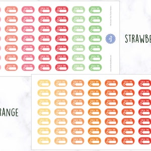 Mini Screen Time Tracker Planner Sticker | Social Media Tracking ...