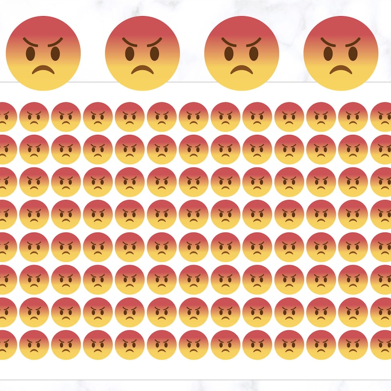 Angry M&m - Etsy
