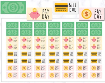 Pay Day Stickers | Etsy