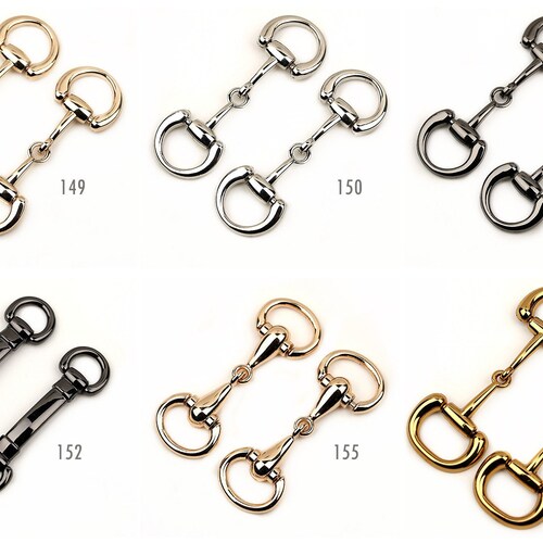 2pcs Horsebit Snaffle Bit Loop Ring Rings Detachable Outer - Etsy